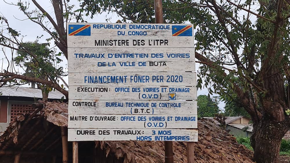 BUTA : Un appui considérable du FONER pour mettre fin aux inondations ...