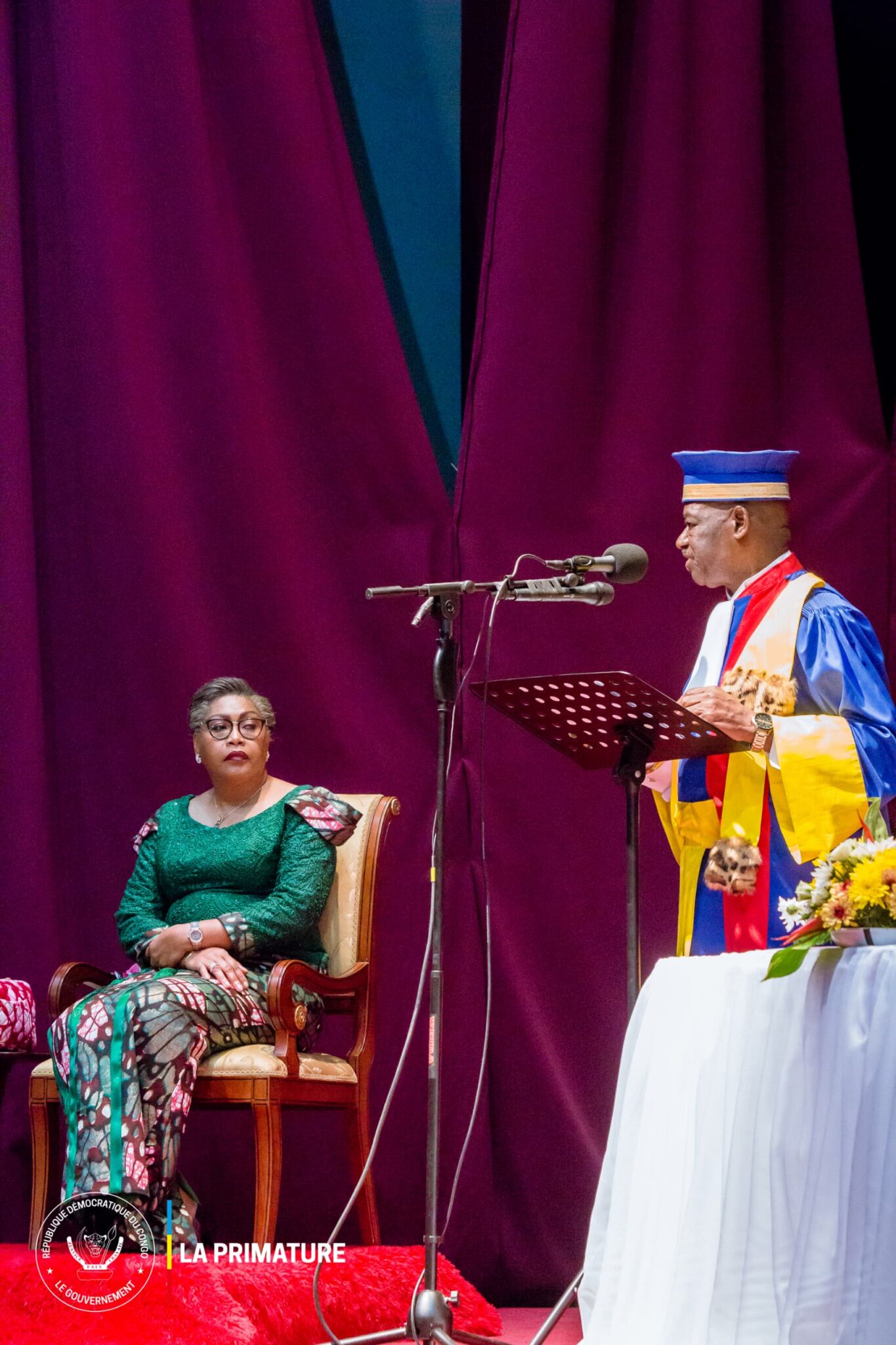 RDC : Représenté par sa Première ministre, le président Félix ...
