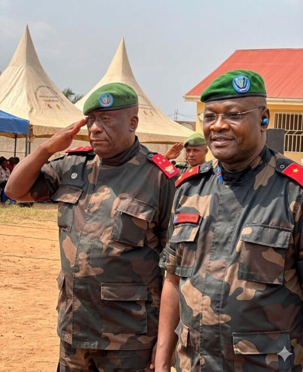 Ituri : fin de mission pour Johnny Luboya, le général-major Kasongo ...
